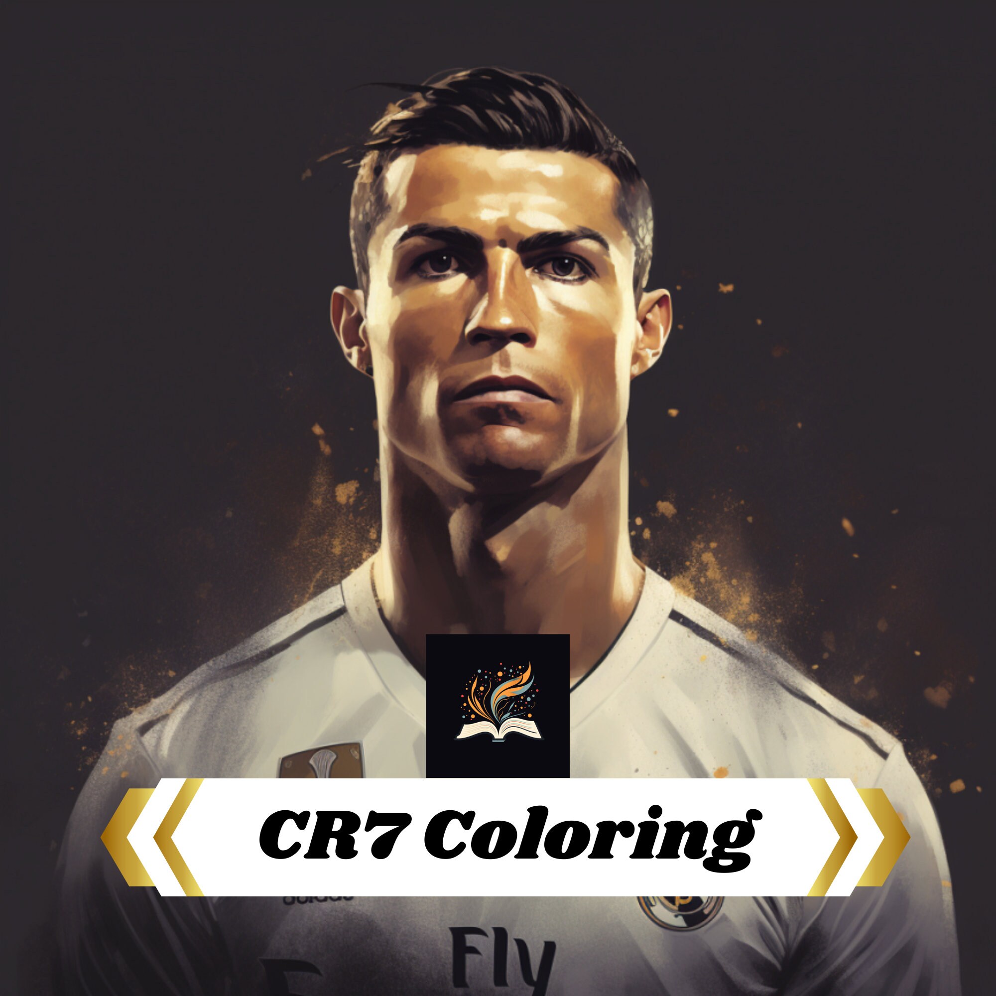 Buy Cristiano Ronaldo Coloring Book for Kids SIMPLE PRINTABLE Online in ...