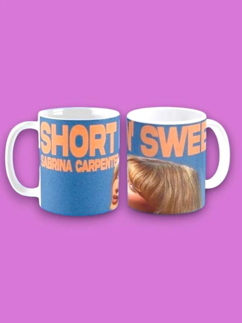 Tiktok Trend Mug Sabrina Carpenter Espresso Please Please Please Short ...