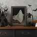 Cute Ghost Halloween Digital Print, Halloween Wall Decor Digital ...