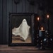 Cute Ghost Halloween Digital Print, Halloween Wall Decor Digital ...