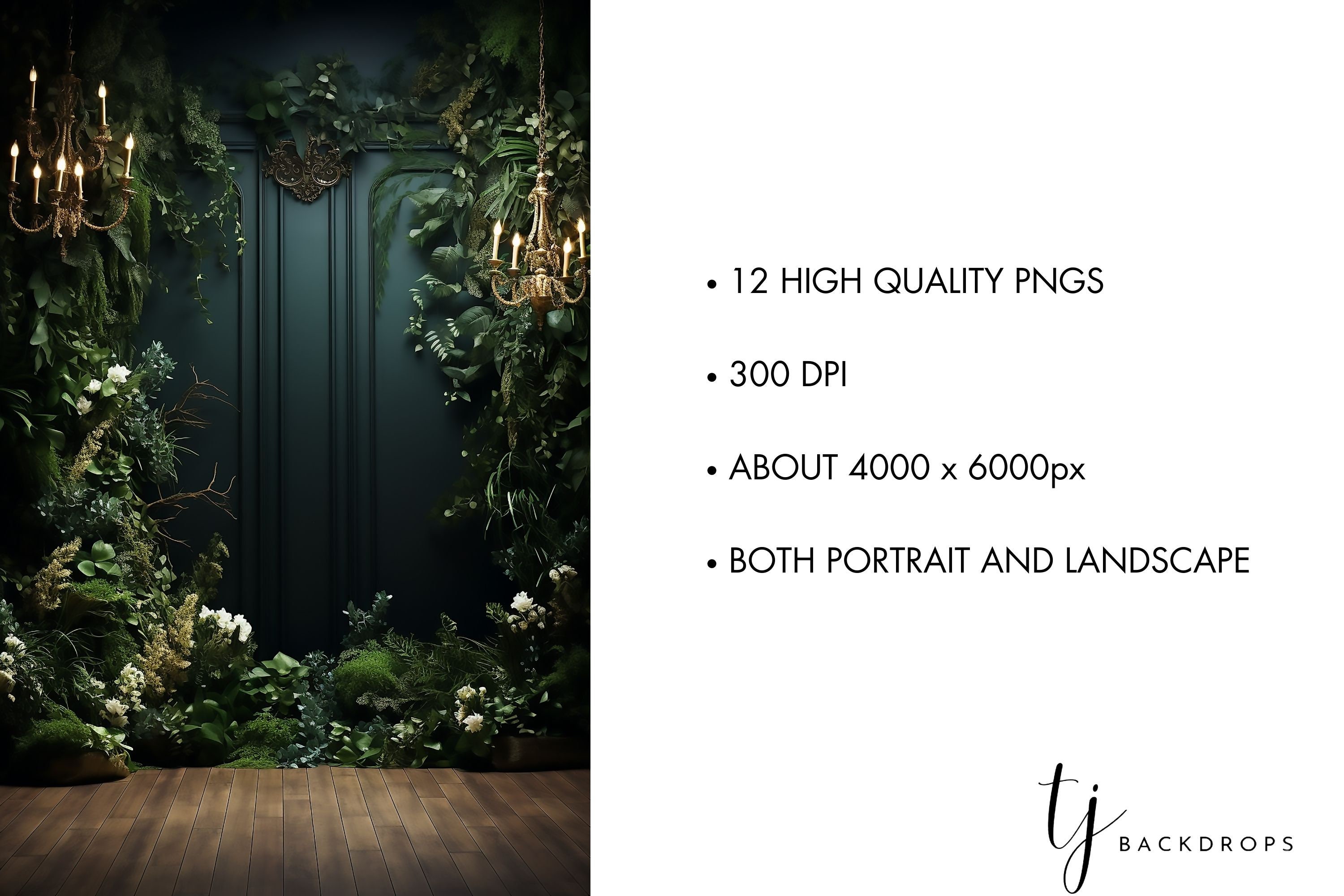 Digital Enchanted Forest Backdrops, Whimsical Maternity Backdrop ...