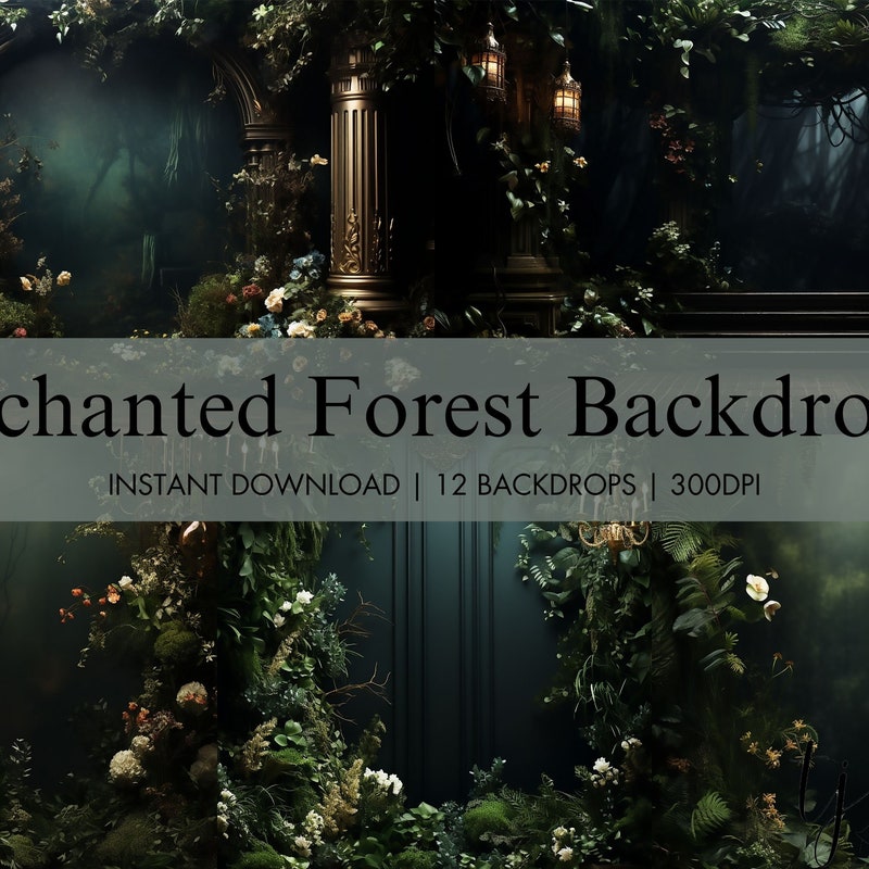 Forest Backdrop - Etsy
