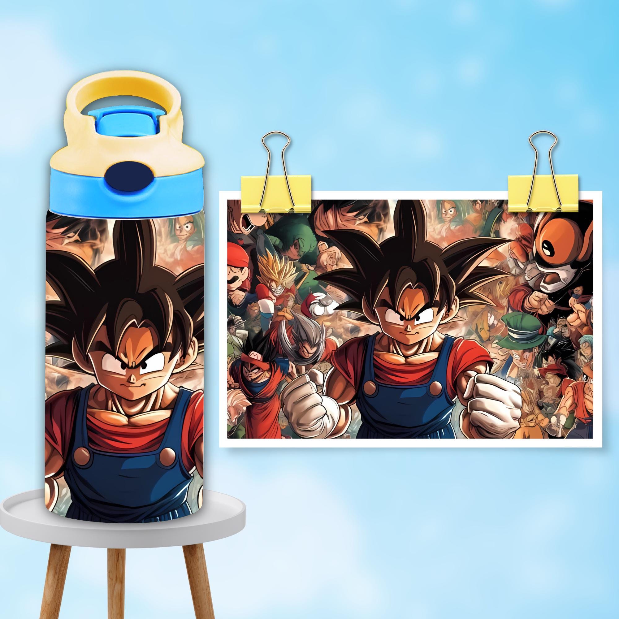 Japanesse Character Wrap Anime Superhero Tumbler Wrap Design Kids ...