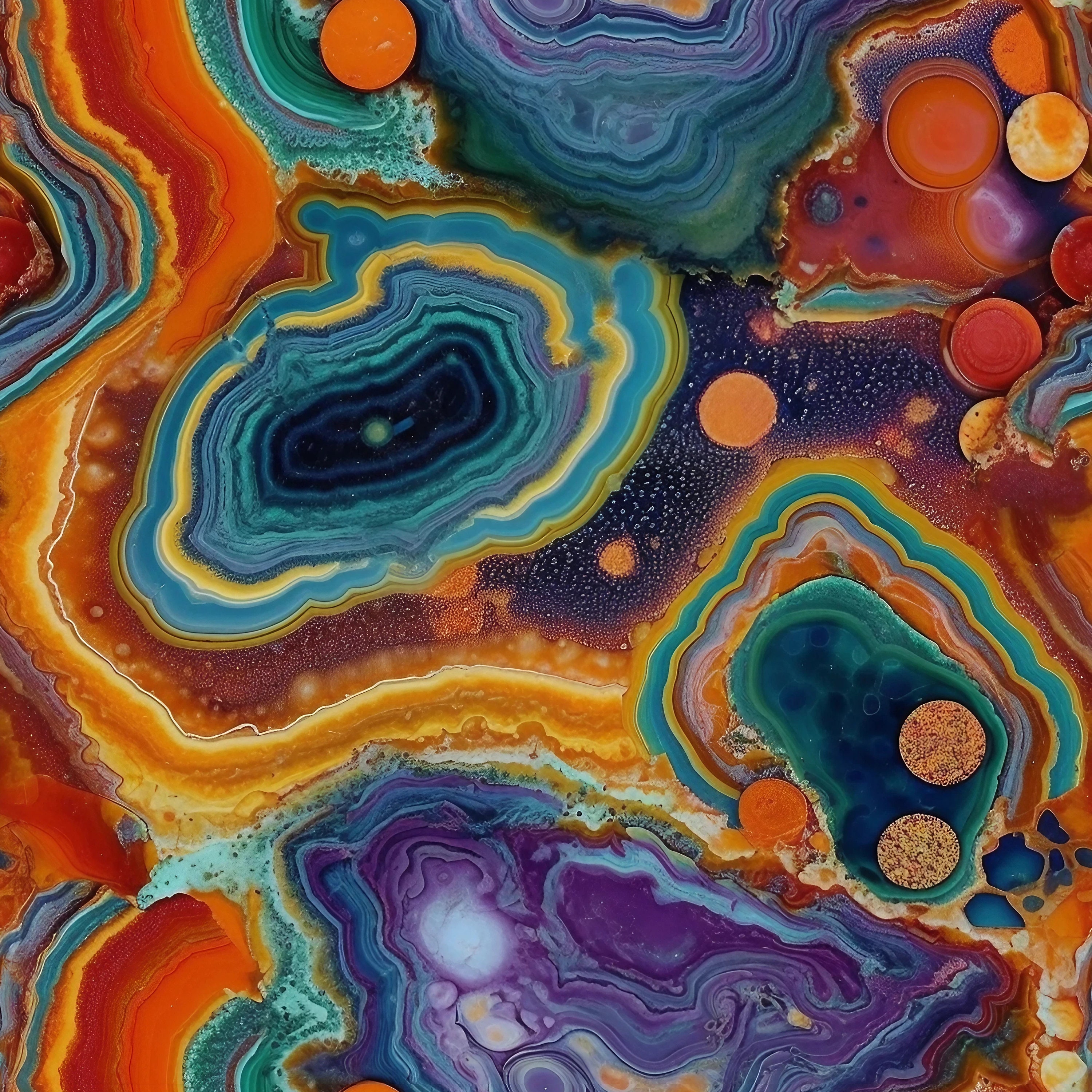 Agate Stone 10 Patterns, Digital Paper, Seamless Pattern, Agate Stone ...