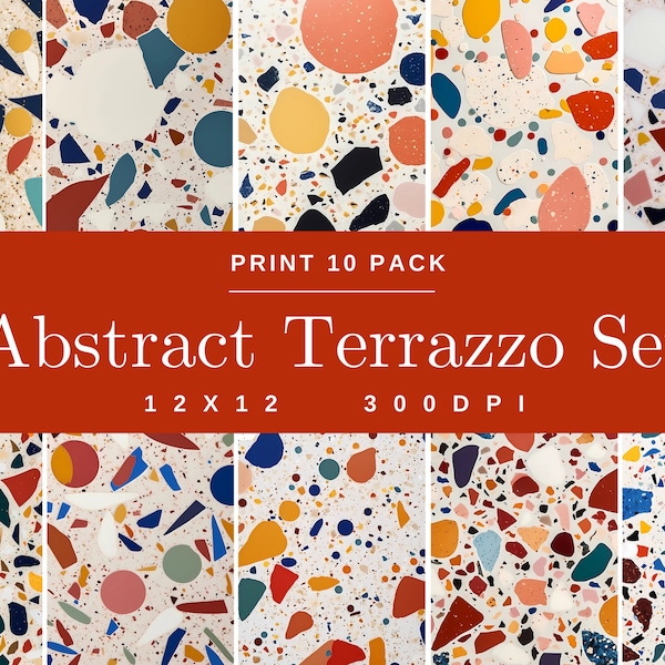 Terrazzo Background - Etsy