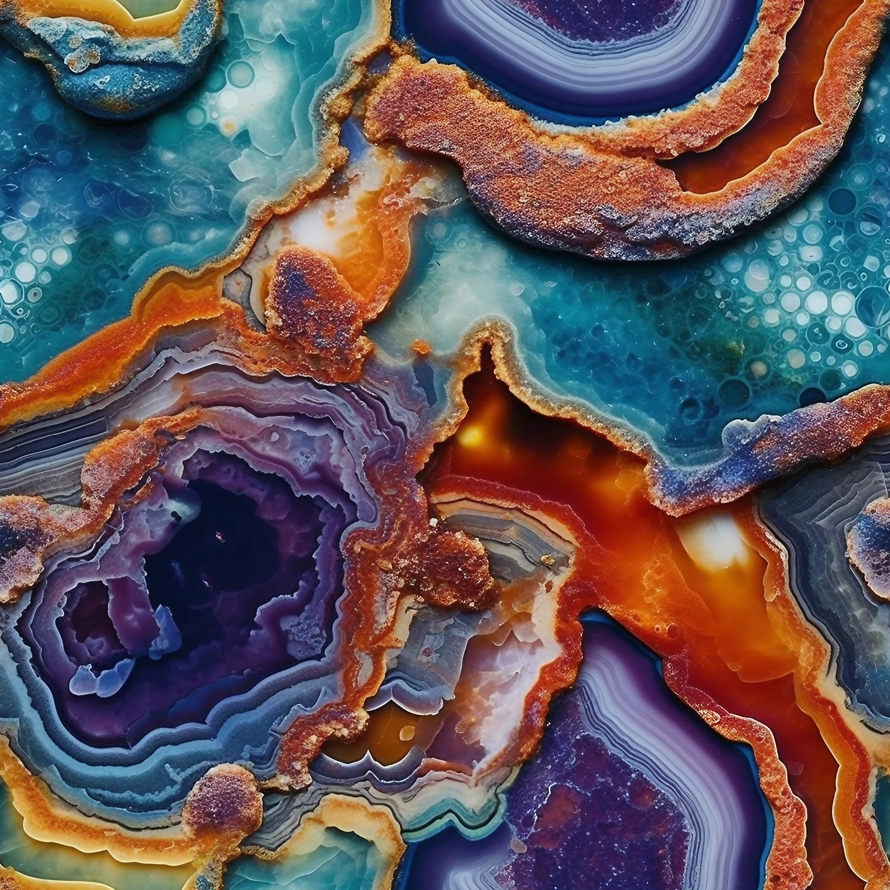 Agate Stone 10 Patterns, Digital Paper, Seamless Pattern, Agate Stone ...