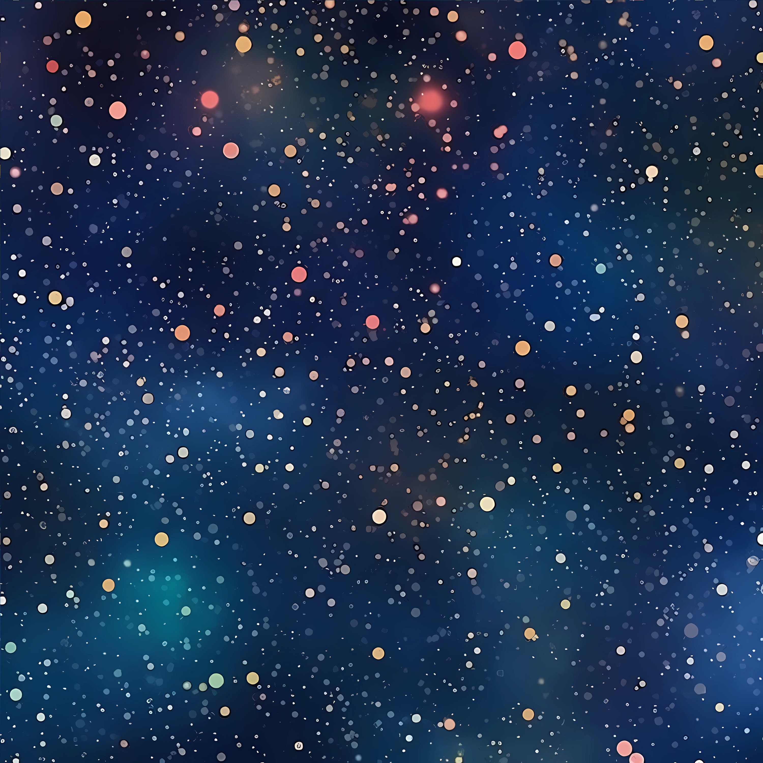 Starry Night Sky 10 Pack of Surface Pattern Designs Digital Paper, Star ...