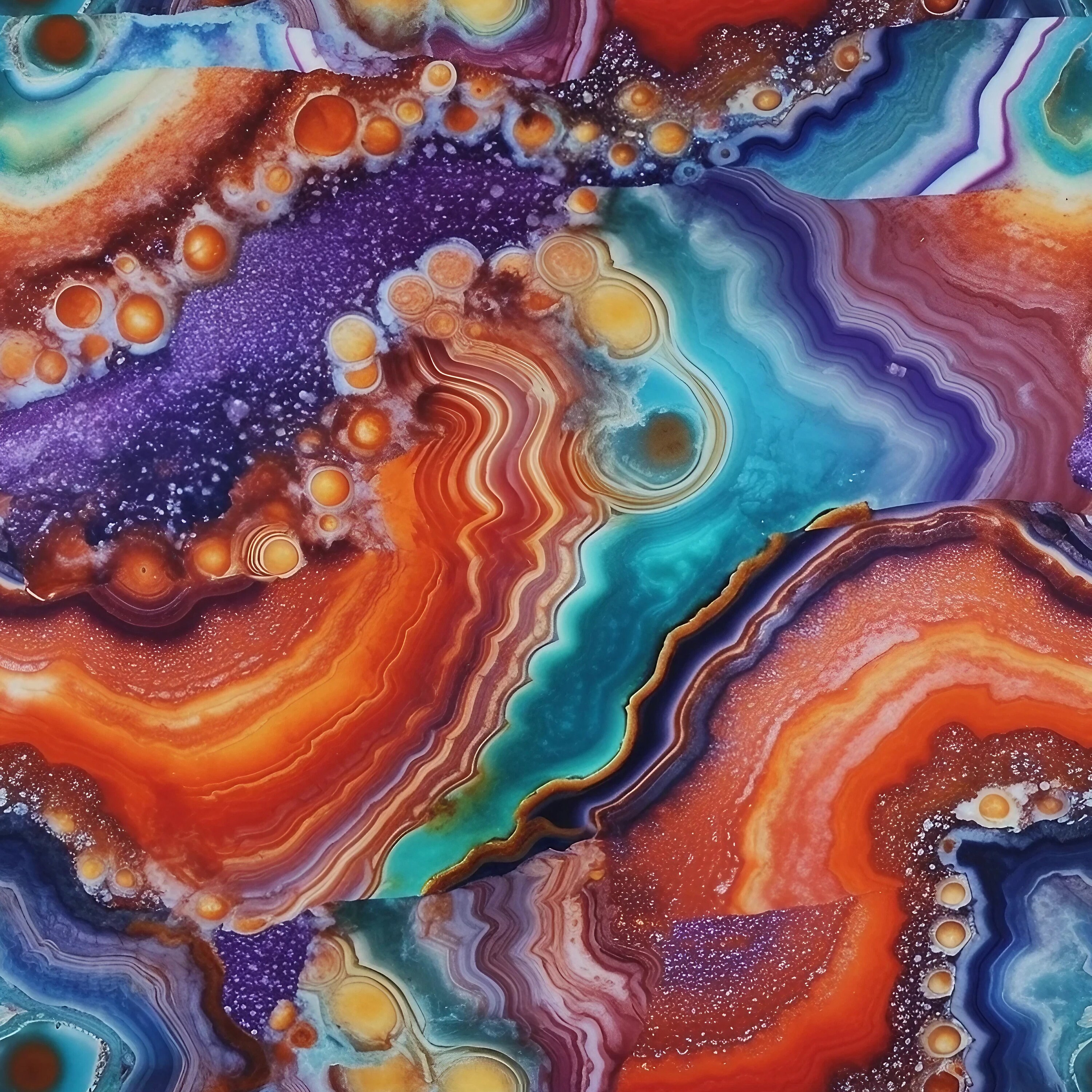 Agate Stone 10 Patterns, Digital Paper, Seamless Pattern, Agate Stone ...