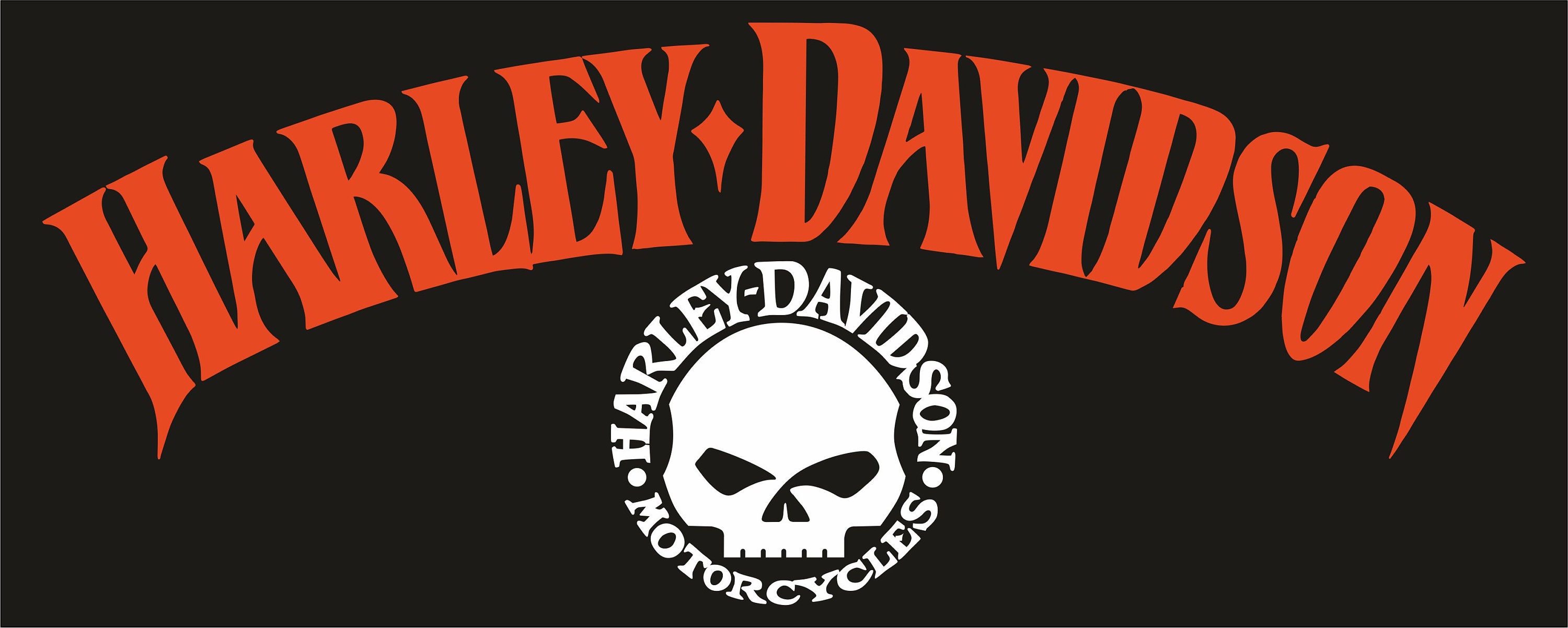 Harley Davidson Logo Banner Vinyl Garage Sign,office or Showroom,flag ...