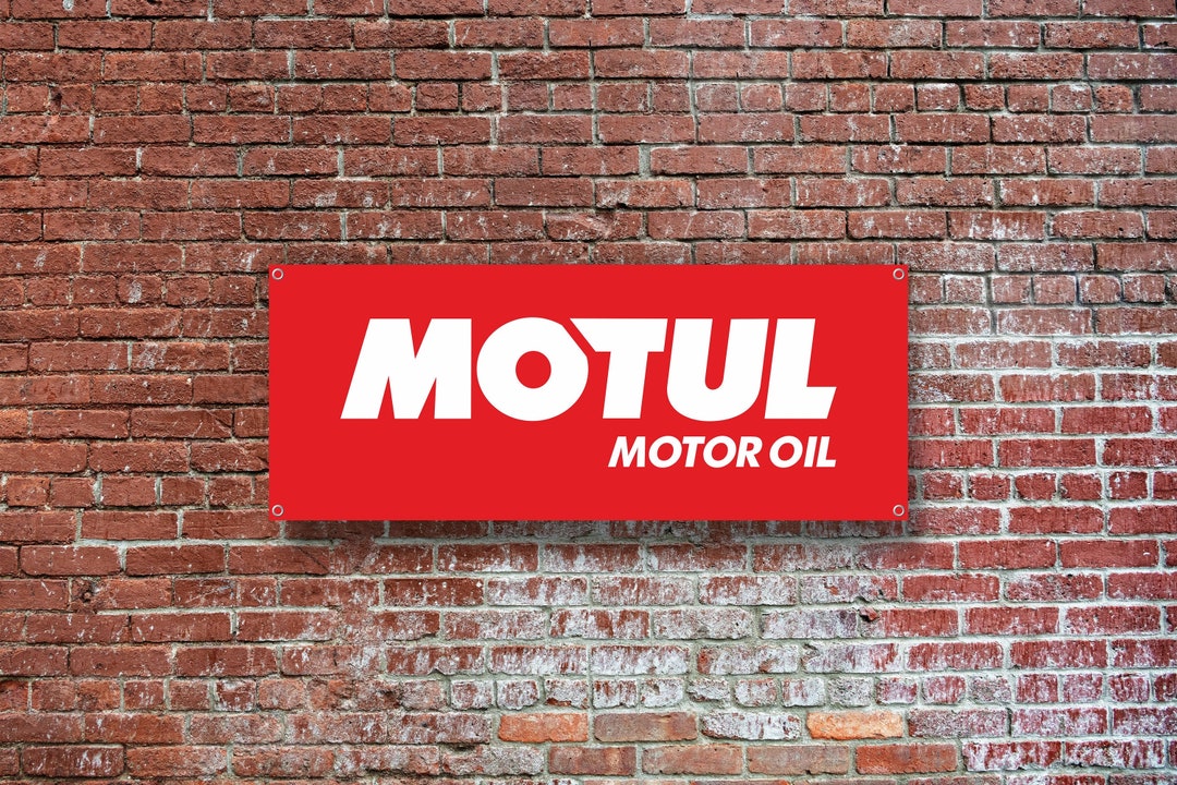 Logotipo de Motul, cartel de vinilo para garaje, oficina o sala de ...