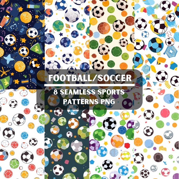 Football Repeating Pattern - Etsy