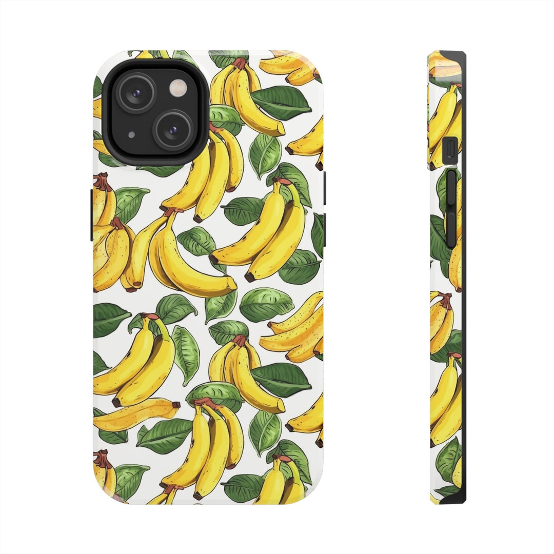 Cute iPhone Phone Case, Fun iPhone Case, Banana, Banana Iphone, Kawaii ...