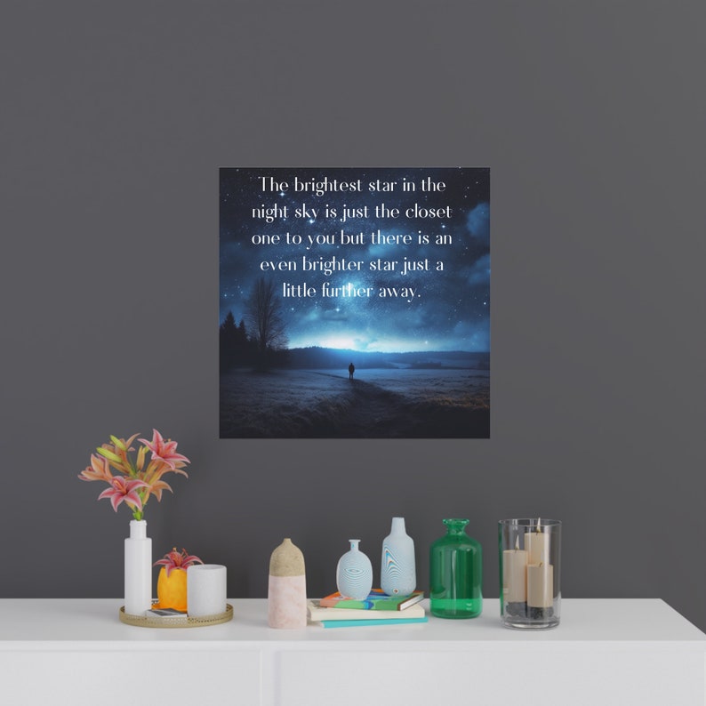 Motivational Poster: the Star of Your Success - Etsy