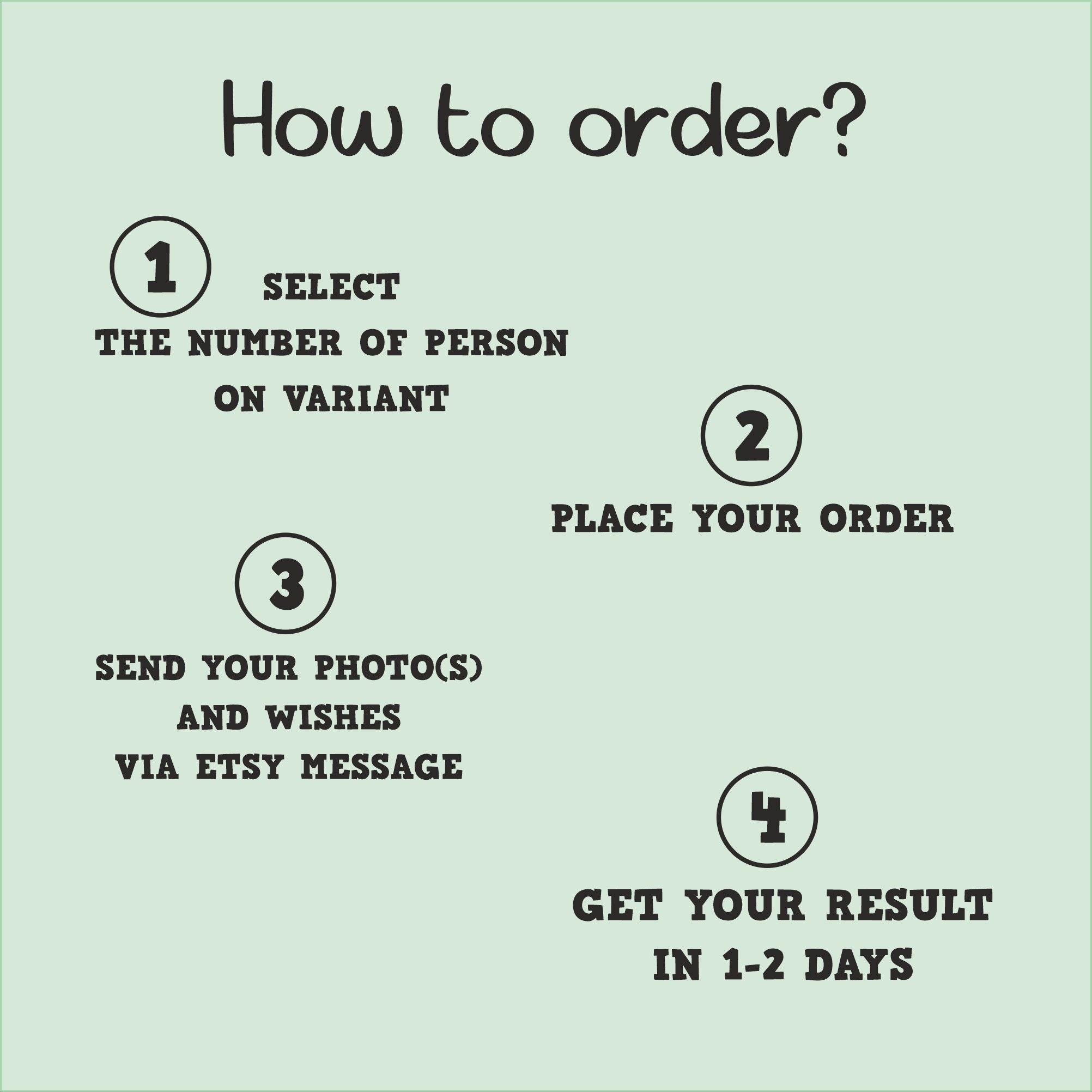 Custom Illustration Detailed Cartoon Individual Portrait - Etsy