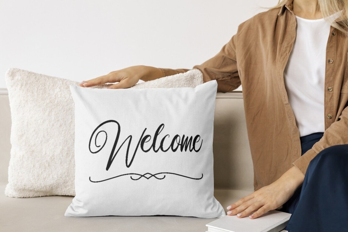 Welcome SVG, Welcome Lettering, Fancy Welcome, Cursive Welcome, Welcome ...