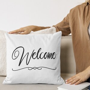 Welcome SVG, Welcome Lettering, Fancy Welcome, Cursive Welcome, Welcome ...