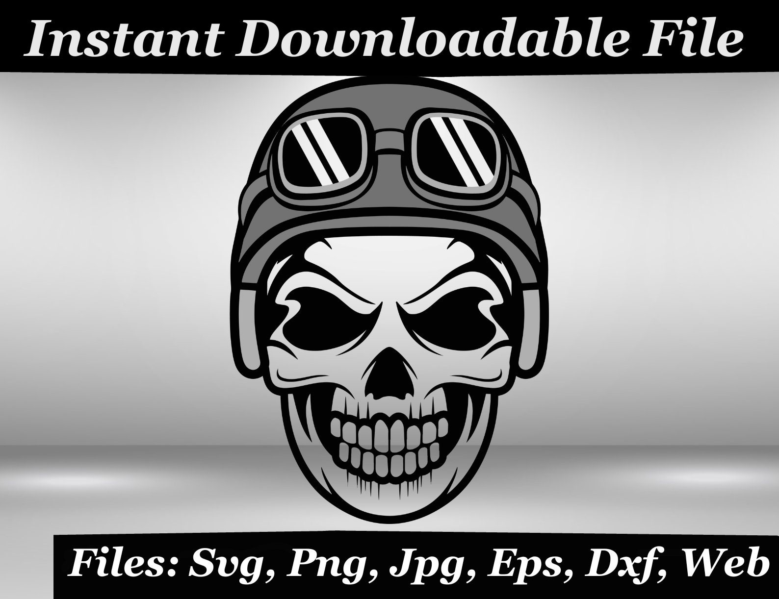 Skull SVG, Skull Svg Bundle, Skull Layered, Skull Eps, Skull Silhouette ...