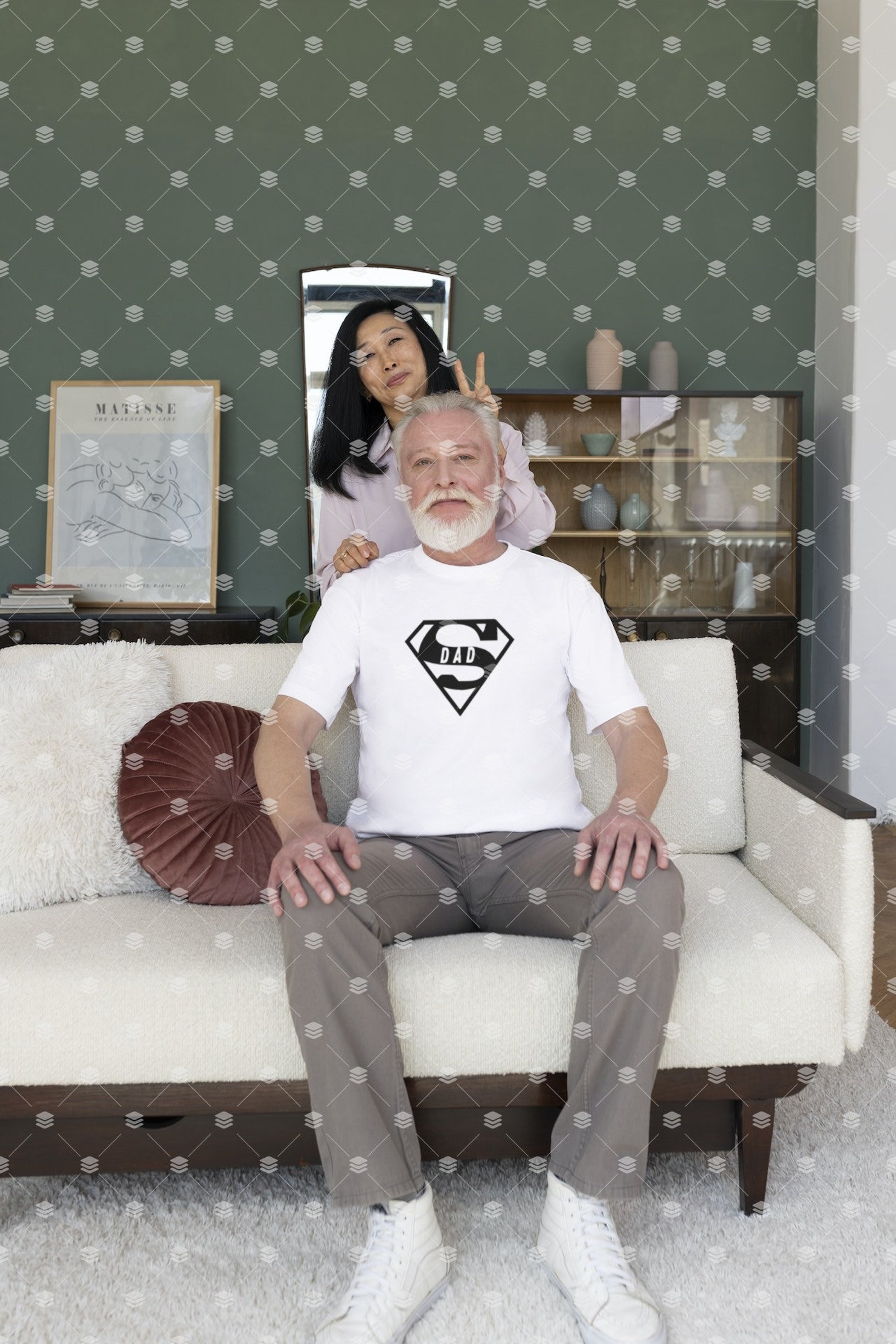 Dad SVG, Father Svg, Father's Day SVG, Dad Split Name Frame Svg, Dad ...