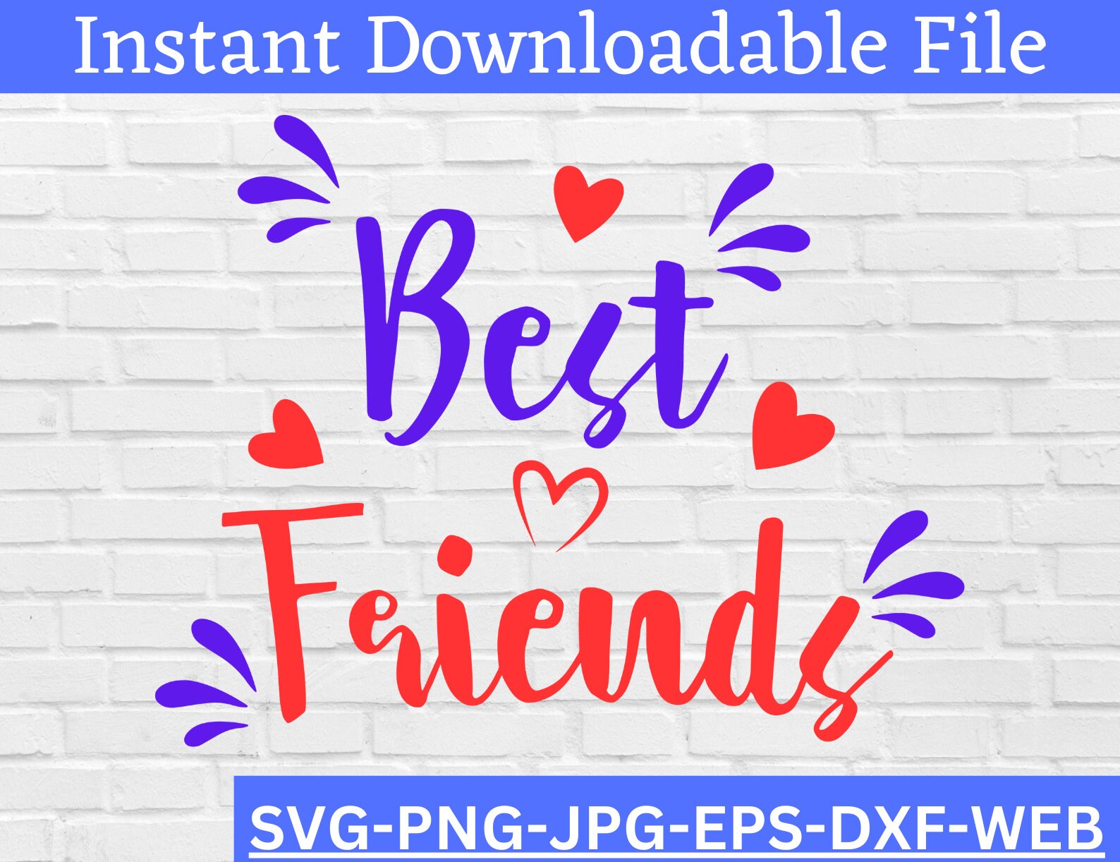 Best Friends SVG, Best Friend Svg, Friends Png, Best Friends PNG ...