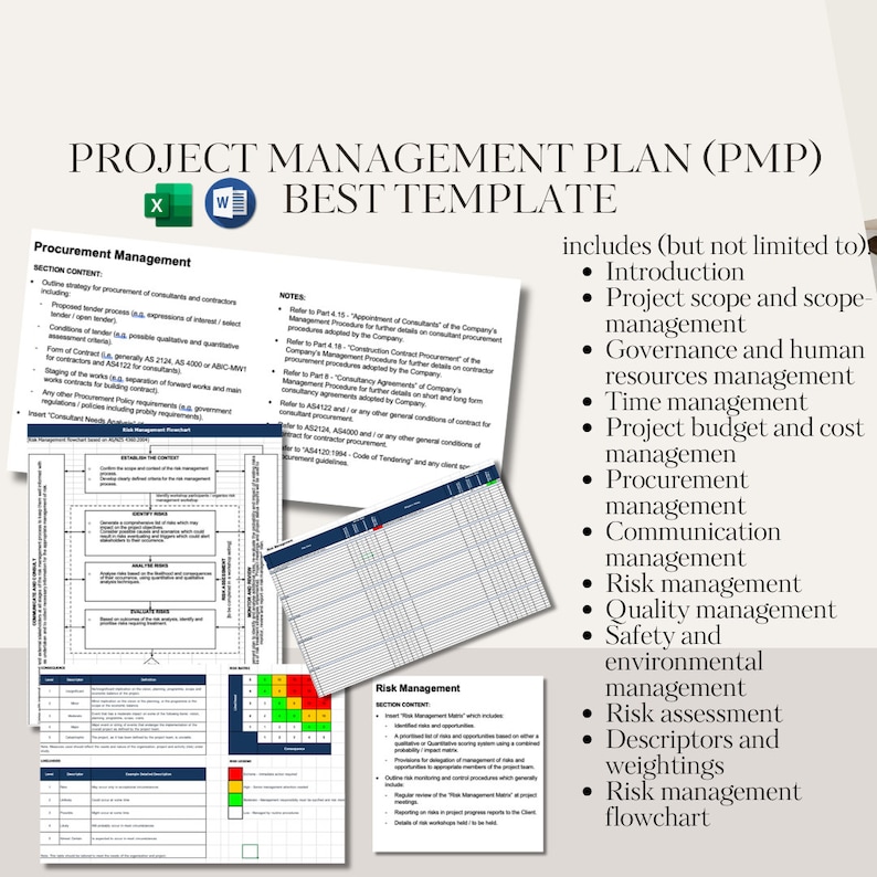 Project Management Plan (PMP) - Etsy