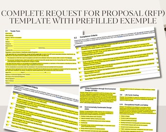 Request for Proposal Vendor Comparison Summary Project Management Tools Software Implementation ...