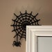 3D Printed Spider Web Door Decoration. - Etsy
