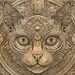 Mystical Cat Laser Engraving Design – 3D Illusion PNG, Lightburn File ...