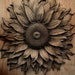 Sunflower - Laser Engraving File 3d Illusion | PNG and Lightburn File ...