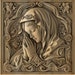 Virgin Mary Laser Engraving File – 3D Illusion Wall Art (PNG ...