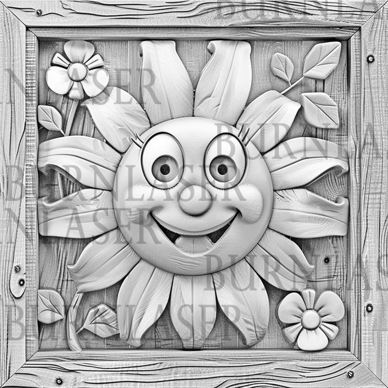 Laser Engraving PNG 3D Illusion Engraving Laser Ready Digital Design ...