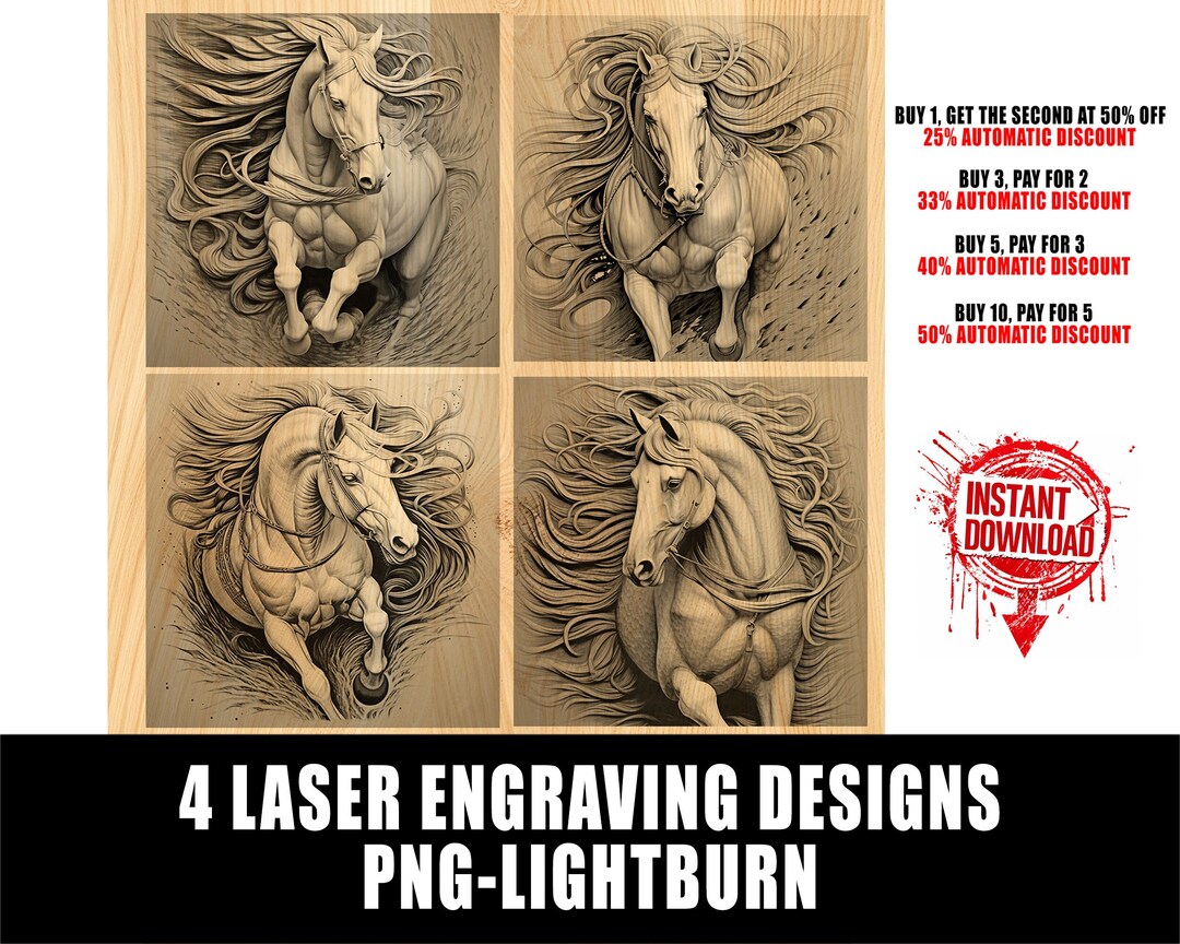 Laser Engraving PNG | 3D Illusion | Engraved | Laser Ready | Digital ...