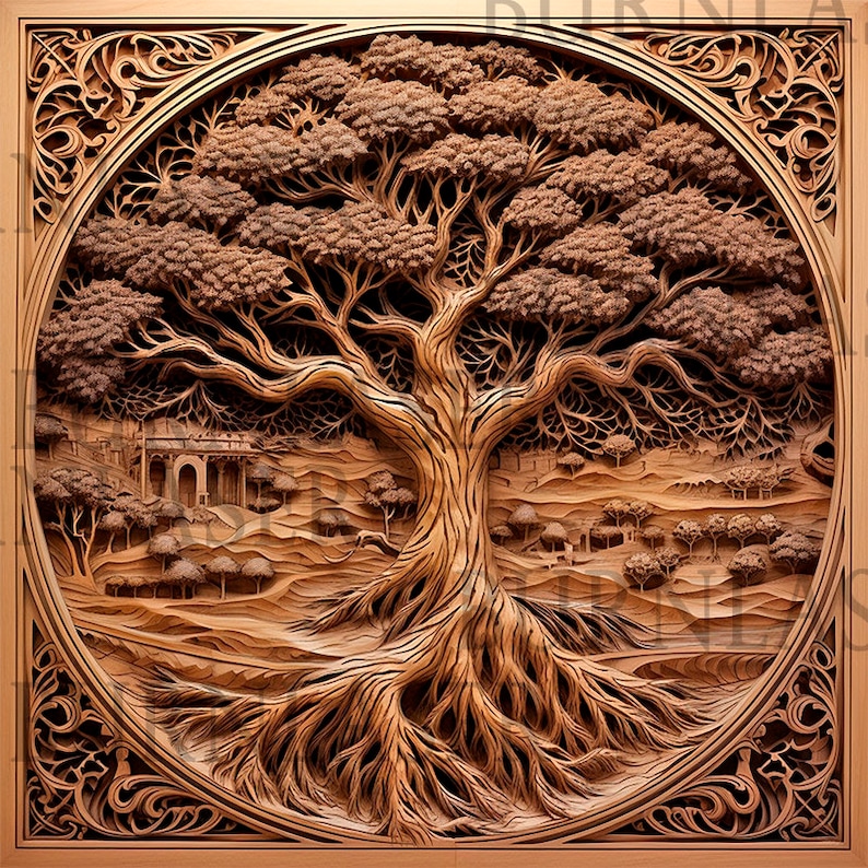 Laser Engraving PNG 3D Illusion Engraved Laser-ready Digital Design ...