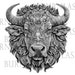3D Bison Laser Engraving File – PNG & Lightburn (digital Download) - Etsy