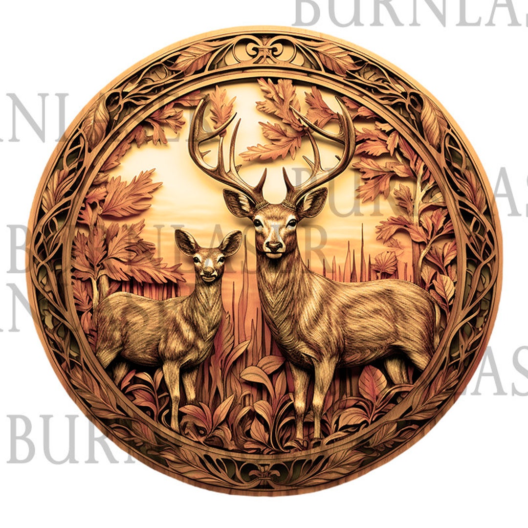 Laser Engraving File | Laser Engraving PNG | Laser-ready | 3D Illusion ...