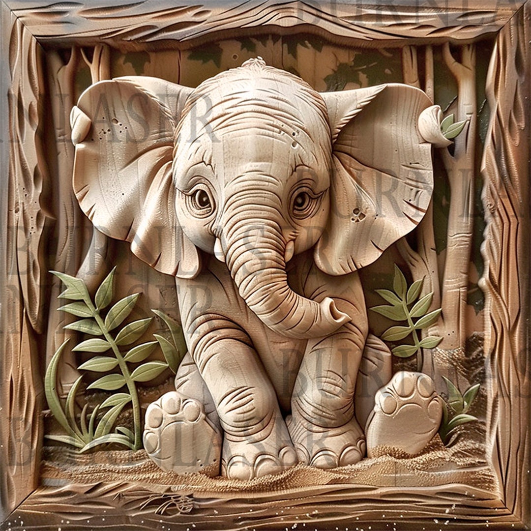 Laser Engraving PNG 3D Illusion Engraved Laser-ready Digital Design ...