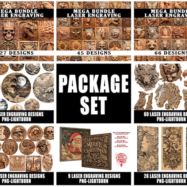 Lightburn Laser Engraving Designs - Etsy