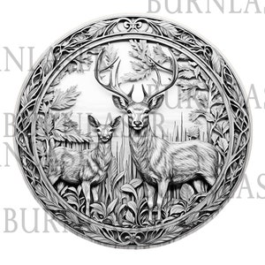 Laser Engraving File | Laser Engraving PNG | Laser-ready | 3D Illusion ...