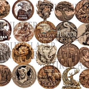 Mega Bundle X165 Laser Engraved Designs PNG | Artful Laser Wall Art ...