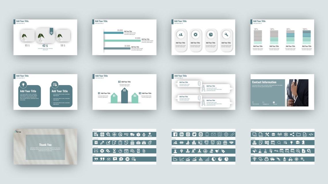 MN Template, Clean Power Point Template, Simple Power Point Template ...
