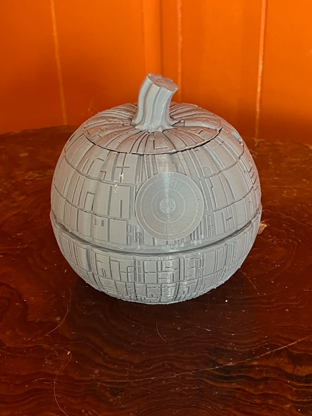 Death Star Pumpkin Candy Bowl/basket - Etsy