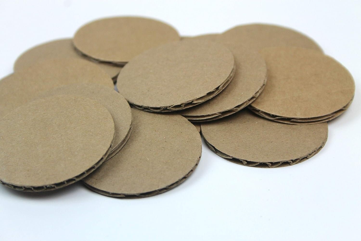 Best Deal By-the-sheet Cut Corrugated Cardboard Sheet Circles Garland ...