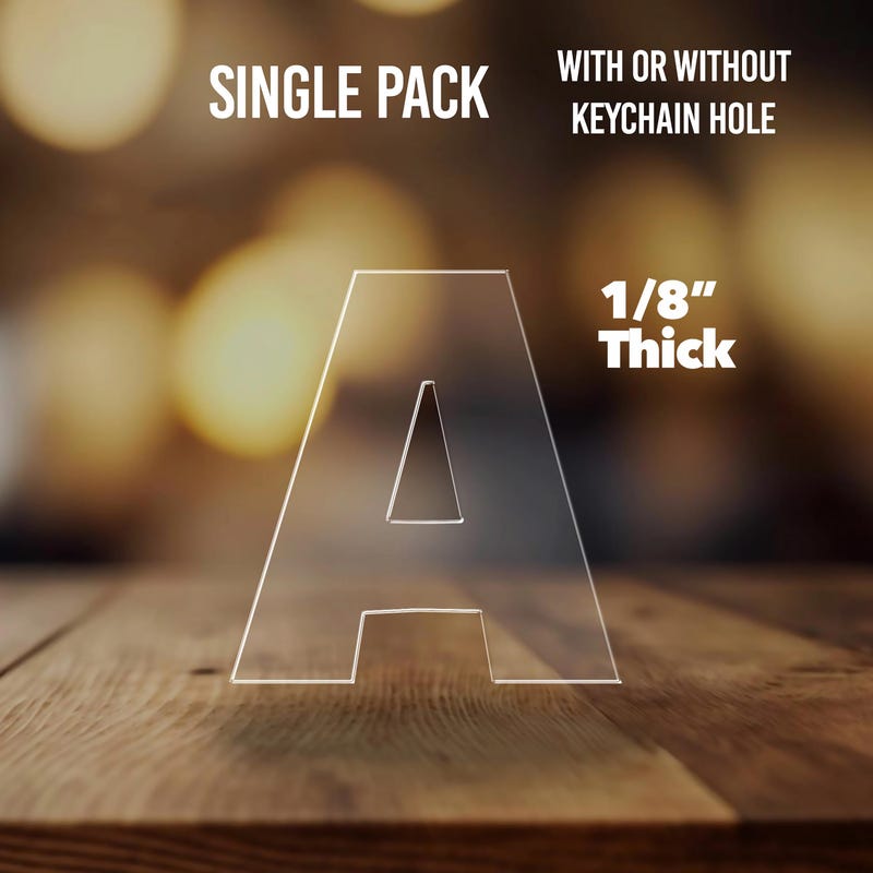 Large Acrylic Letters - Etsy