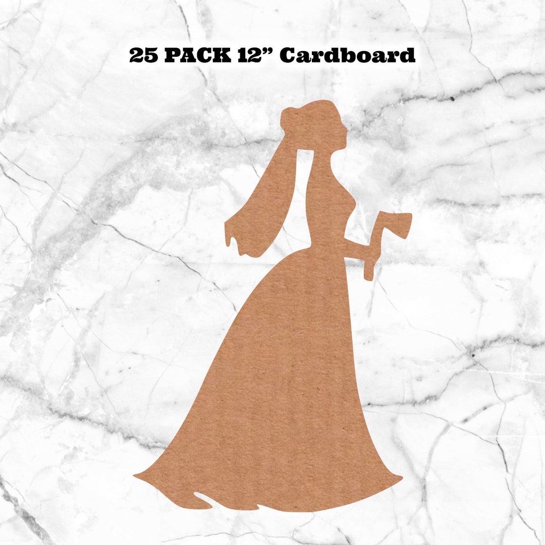 25 Pack 12 Tall Disney Haunted Mansion Killer Bride Cardboard Cutout ...