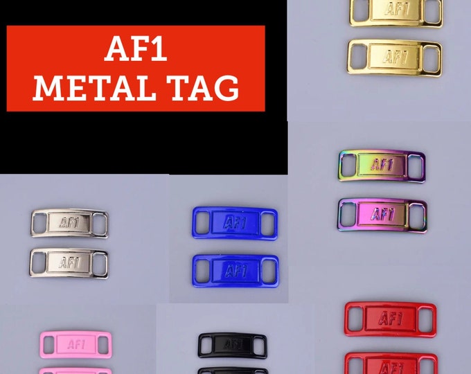 AF1 Metal Tag - Etsy