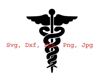 20 Medical Symbol Eps SVG Caduceus Svg Symbol of Life Svg - Etsy