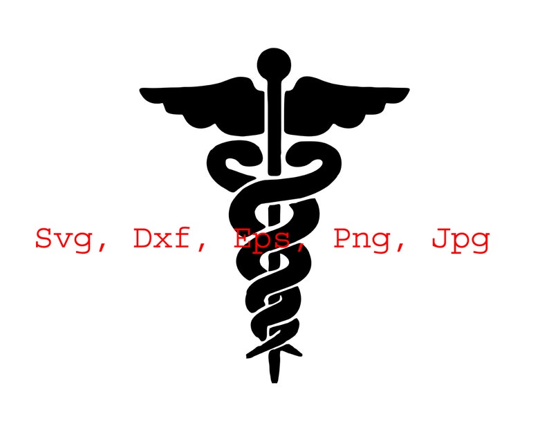 Medical Symbol SVG, Caduceus Svg, Star of Life Svg, Doctor Svg, Nurse ...