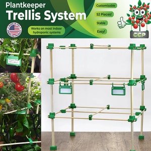 Plantkeeper Hydroponics Trellis System - Etsy