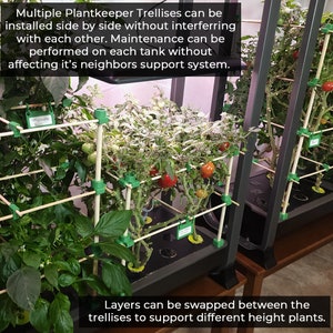 Plantkeeper Hydroponics Trellis System - Etsy