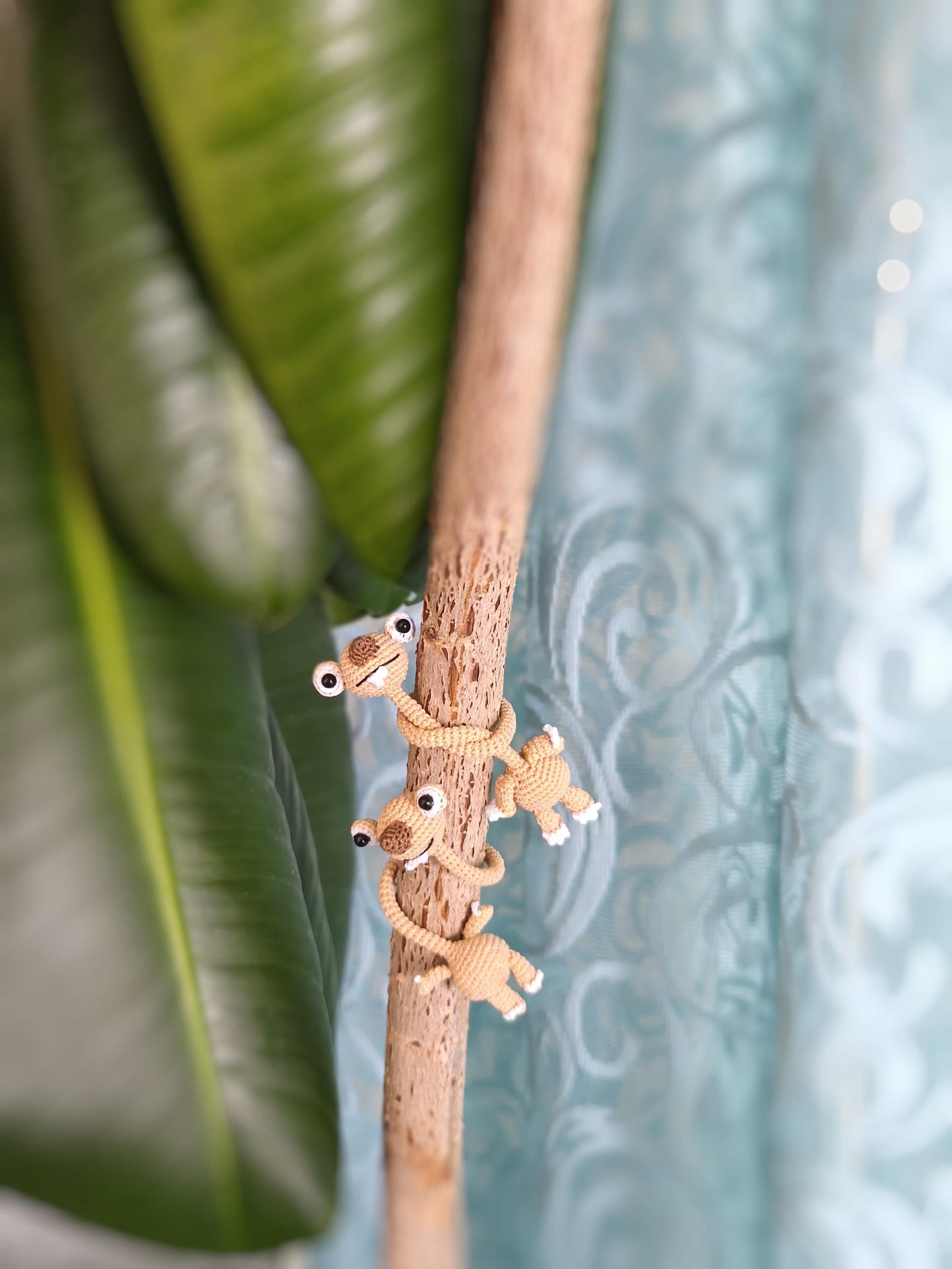 Crochet Long-necked Sid Charm – Ice Age Inspired Amigurumi Sid (13 Cm ...