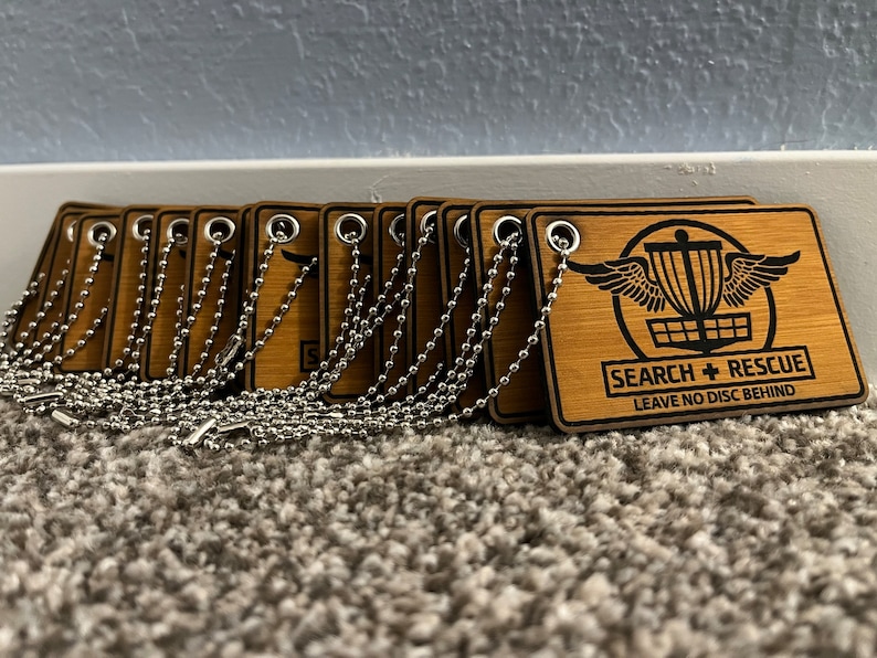 Disc Golf Bag Tag 